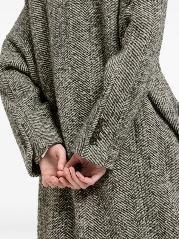 Brunello Cucinelli Wool Double-breasted Coat