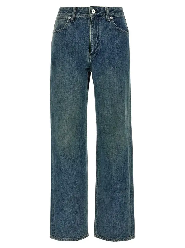 JIL SANDER Slim Twist Jeans - Blue