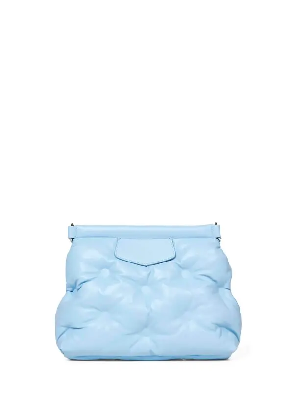 MAISON MARGIELA Light Blue Glam Slam Classique Small Clutch Bag - Multicolor