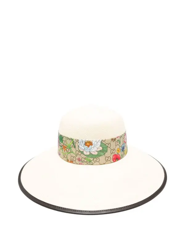Gucci Flora Straw Hat