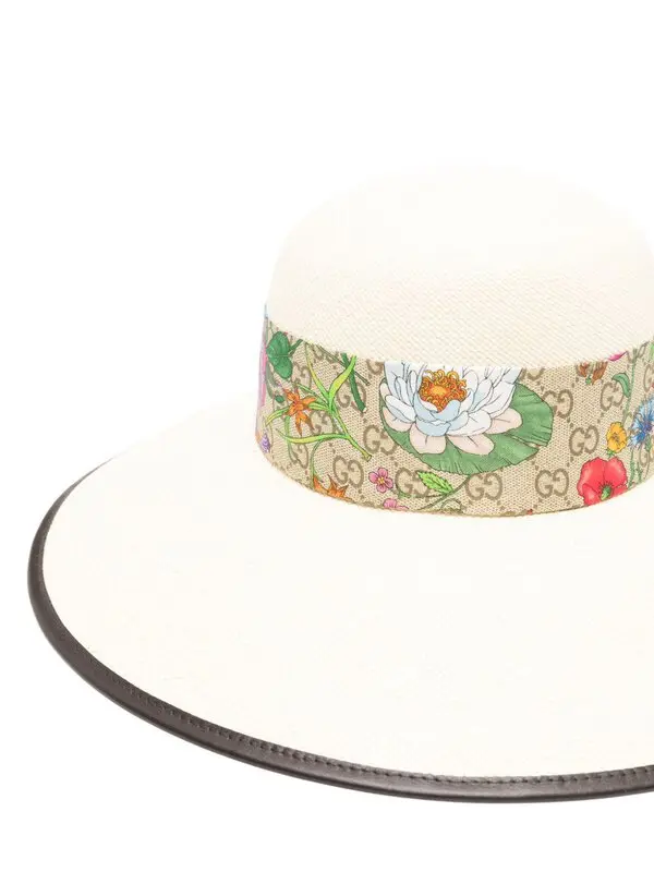 Gucci Flora Straw Hat