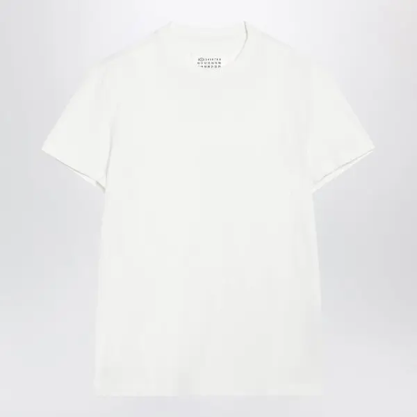 MAISON MARGIELA Double-layer Cotton T-shirt - White