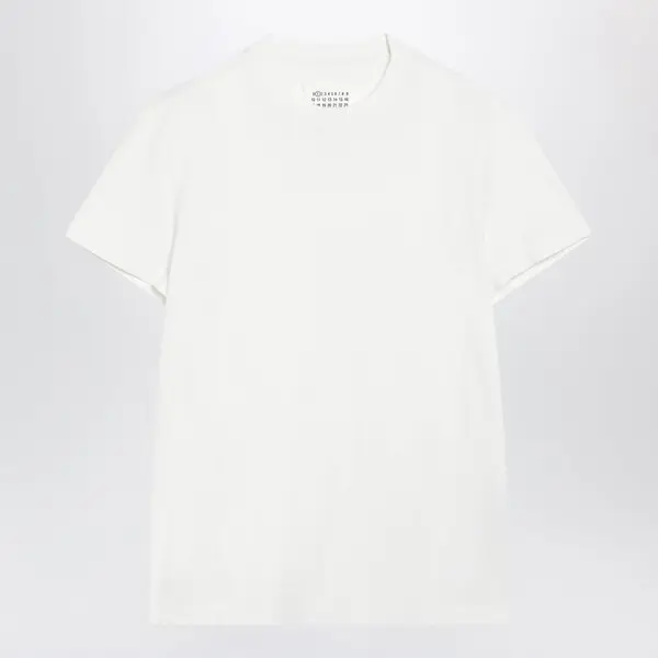 MAISON MARGIELA Double-layer Cotton T-shirt - White