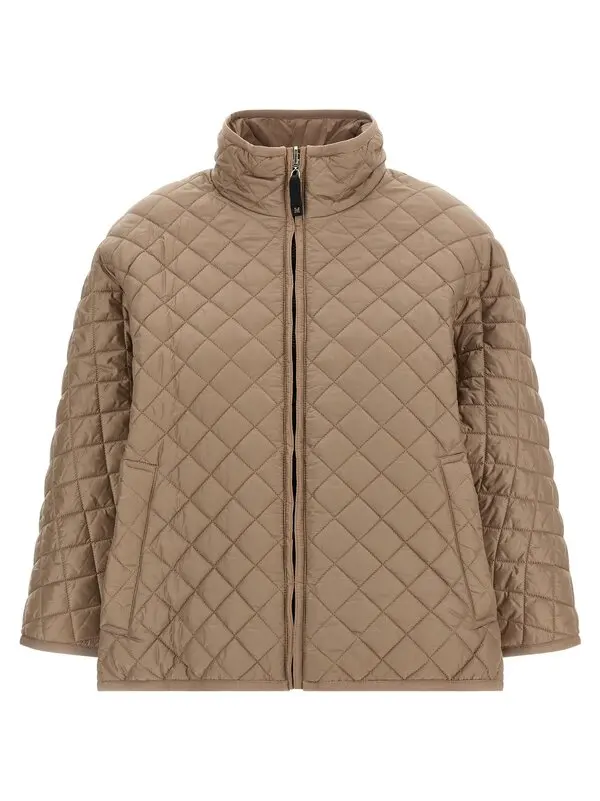 Max Mara Delfina Reversible Cape - Cream