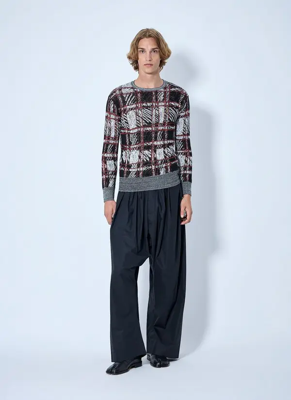 VIVIENNE WESTWOOD Piqué Sweater - Gray