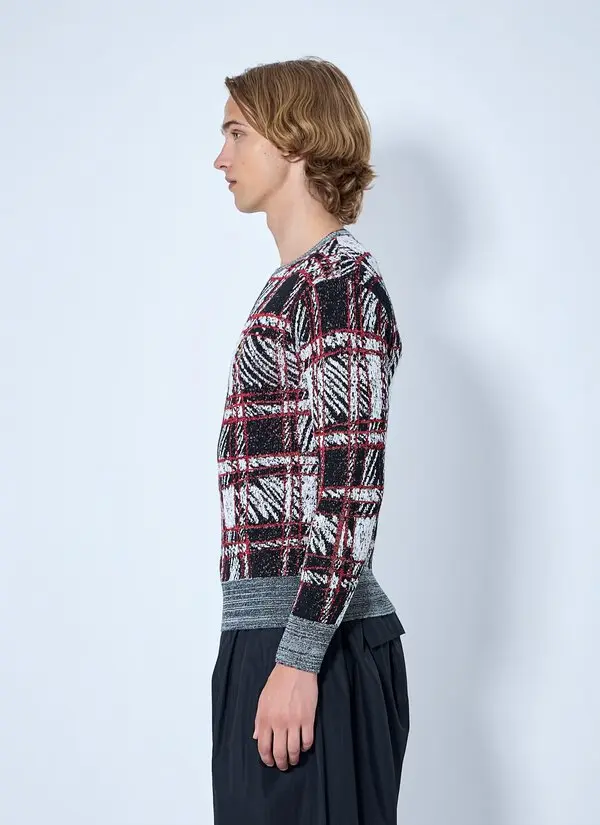 VIVIENNE WESTWOOD Piqué Sweater - Gray