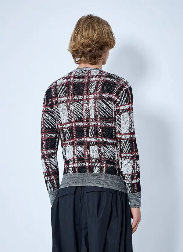 VIVIENNE WESTWOOD Piqué Sweater - Gray