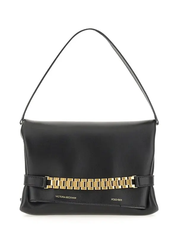 Victoria Beckham Borsa Con Dettaglio Catena - Black