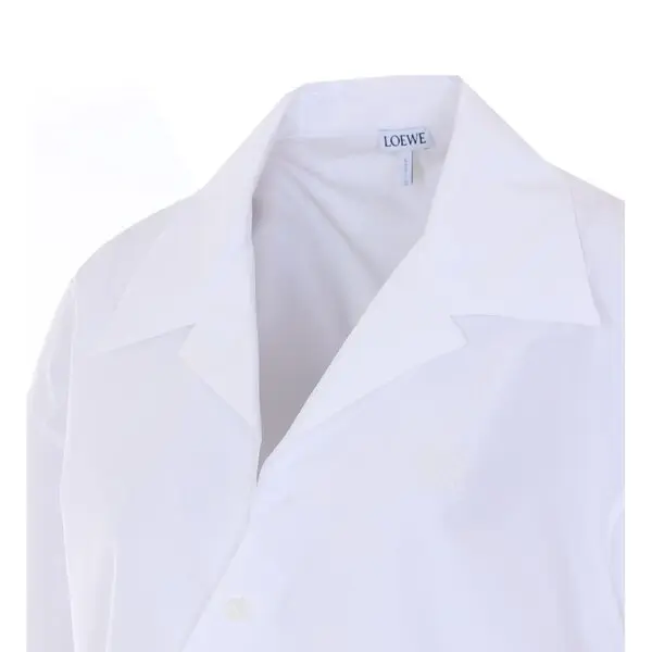Loewe Anagram Logo Asymmetric Shirt