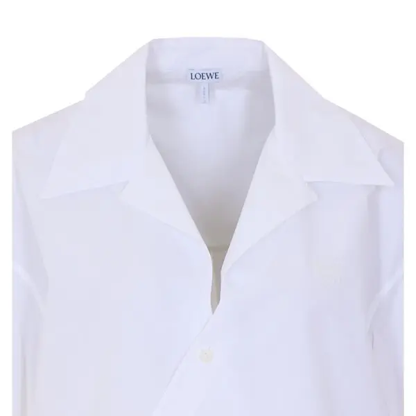 Loewe Anagram Logo Asymmetric Shirt