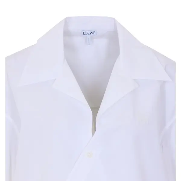 Loewe Anagram Logo Asymmetric Shirt