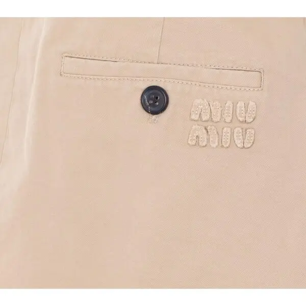 Miu Miu Old Gabardine Miniskirt
