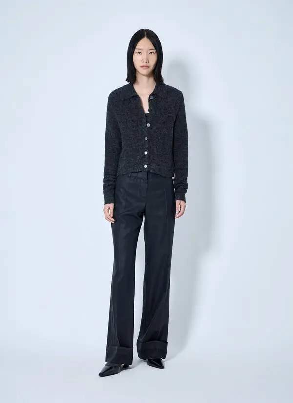 Our Legacy Mazzy Polo Cardigan - Black