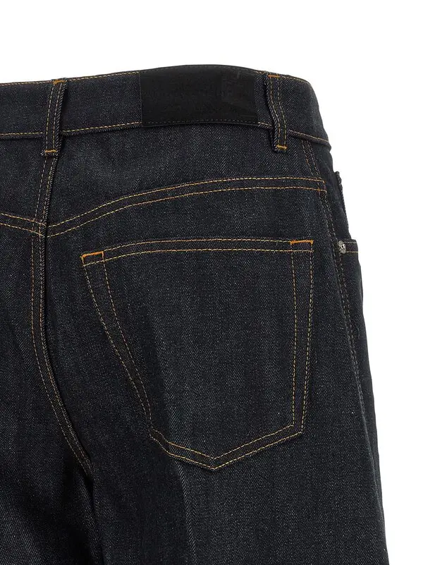 Givenchy Turn Up Jeans - Blue