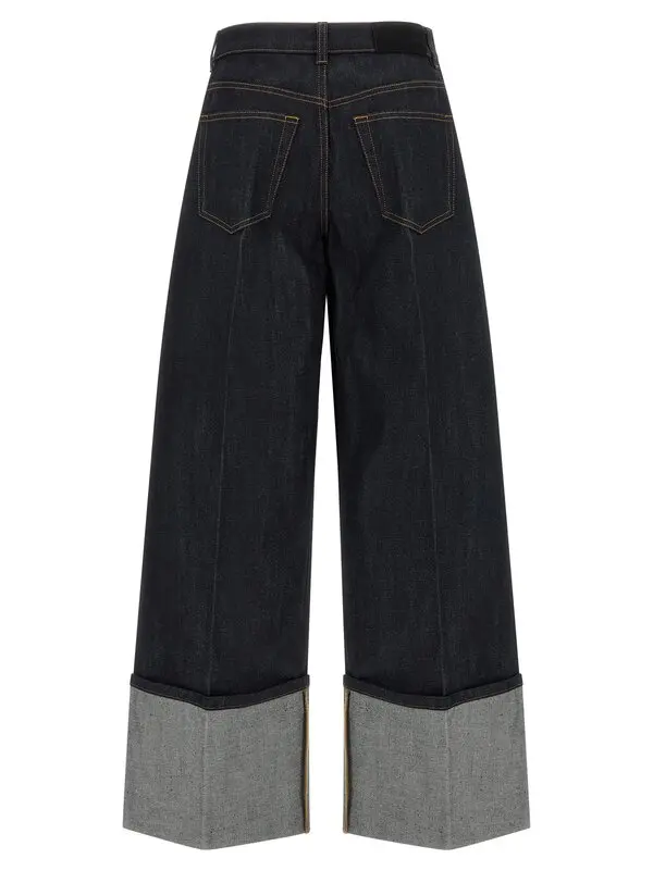 Givenchy Cotton Turn-up Jeans