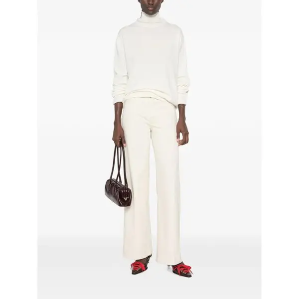 Malo Knitwear Jumper - White