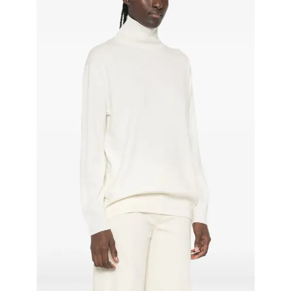 Malo Knitwear Jumper - White