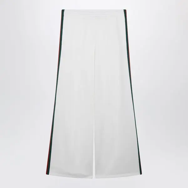 Gucci Cotton Jersey Trousers - White