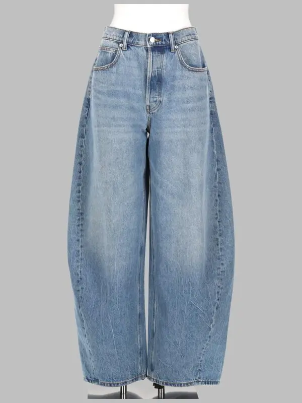 Alexander Wang Logo Embellished Denim Jeans
