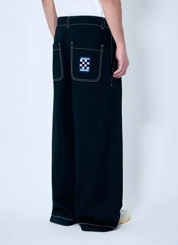 Moncler 8 Palm Angels Wide-leg Pants