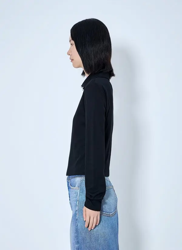 Our Legacy Slim Zip Longsleeve Top
