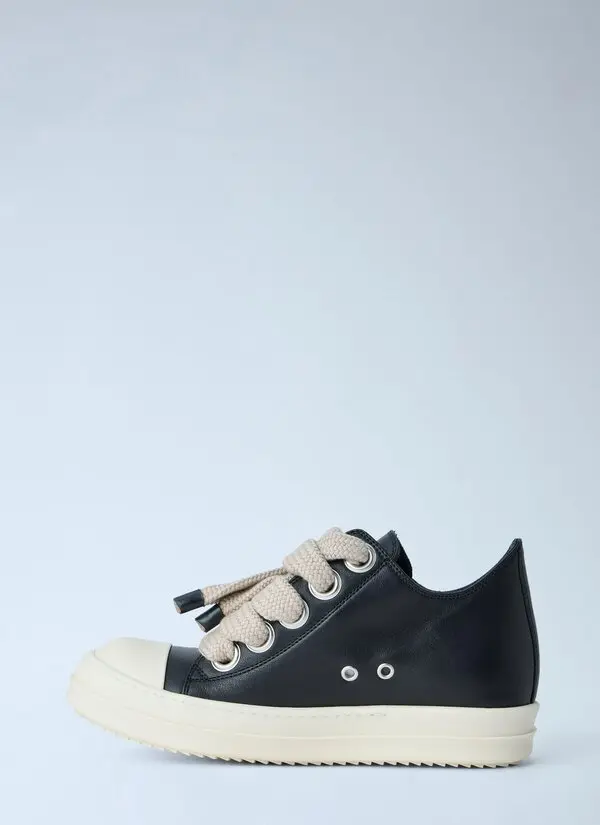 Rick Owens Jumbolace Sneakers - Black