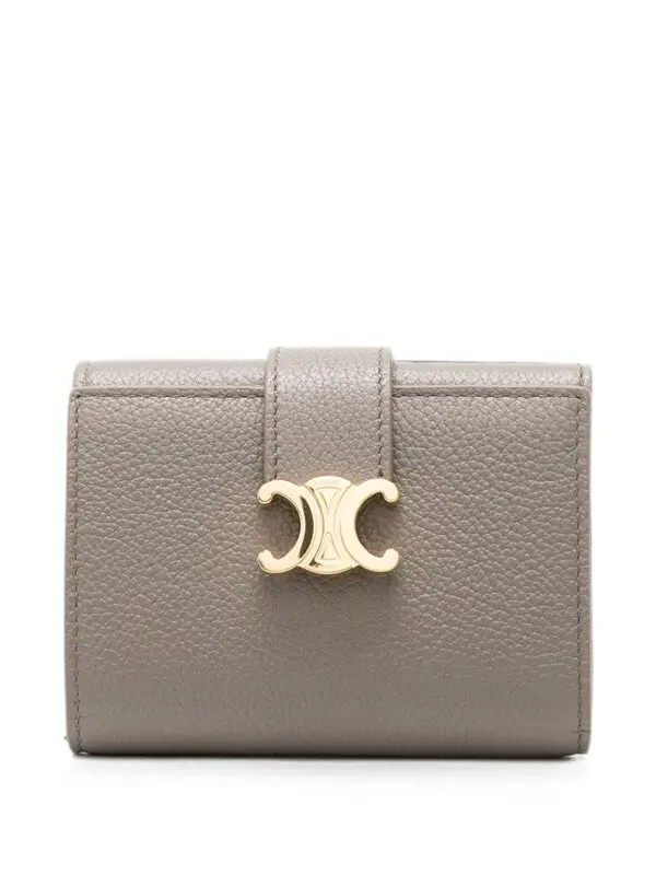 Celine Nino Leather Strap Wallet
