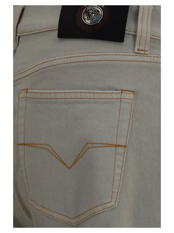 Versace Tapered Denim Jeans