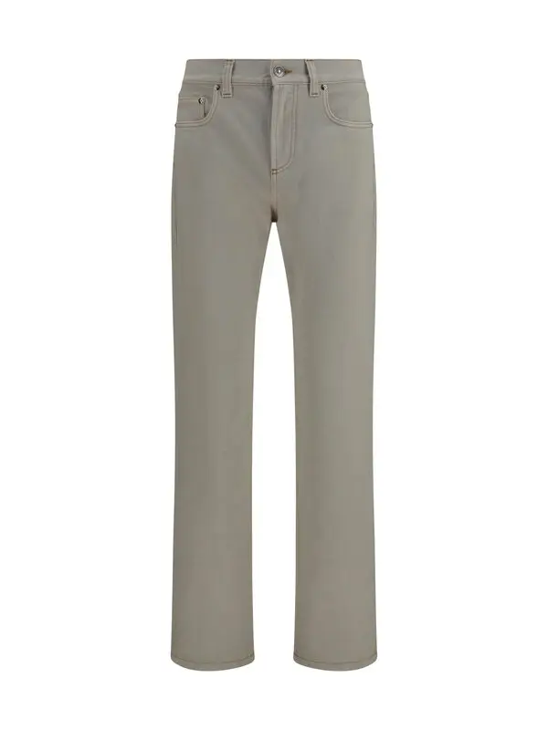 Versace Tapered Denim Jeans - Multicolor