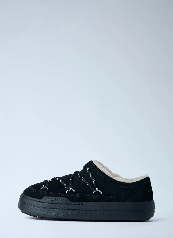 Moon Boot Maison Margiela Suede Tabi Mule Sandals