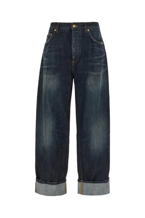 Dolce & Gabbana Straight Leg Jeans - Multicolor