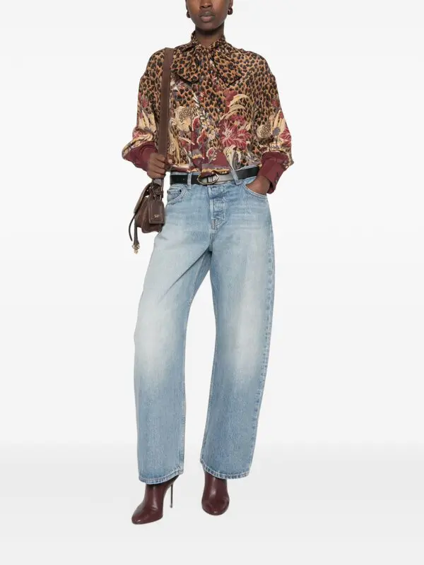 Etro Printed Silk Shirt - Multicolor