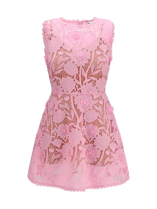 SELF-PORTRAIT Short Lace Dress