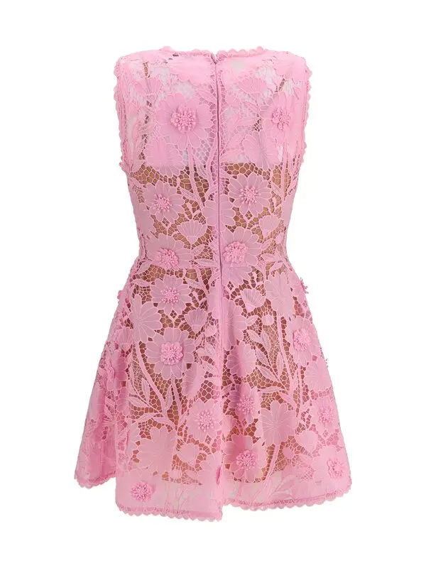 SELF-PORTRAIT Short Lace Dress