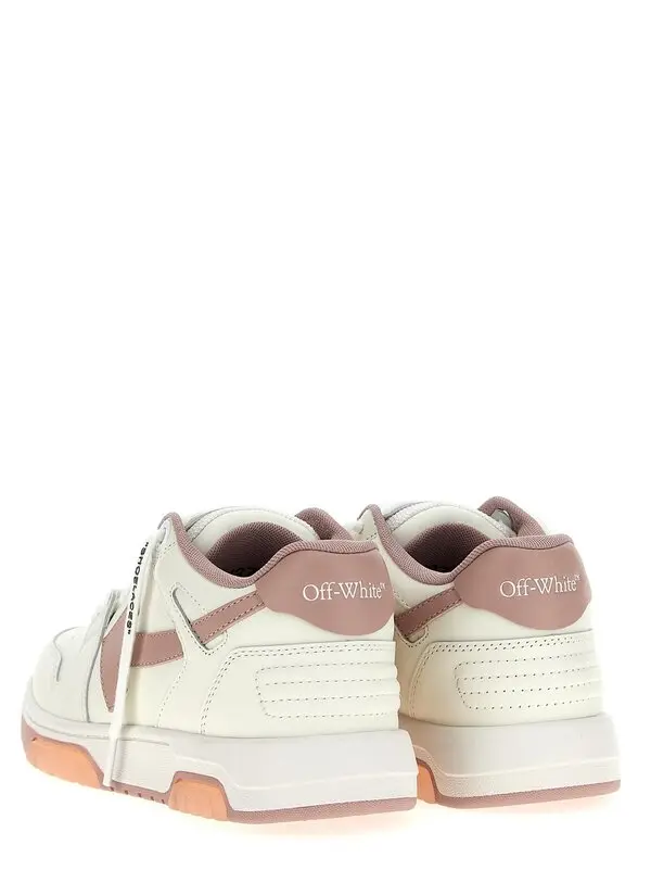 Off-White Out Of Office Leather Sneakers - Pink