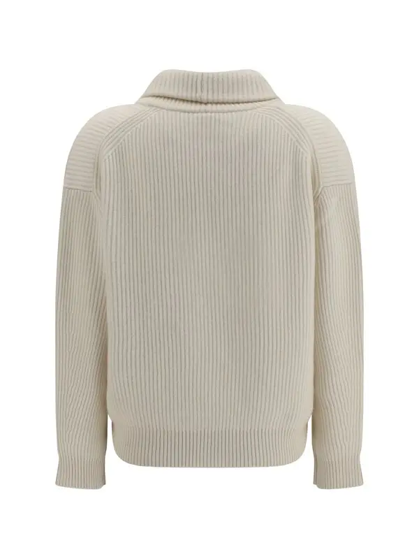 FORTE_FORTE Wool And Cashmere English Rib Cardigan
