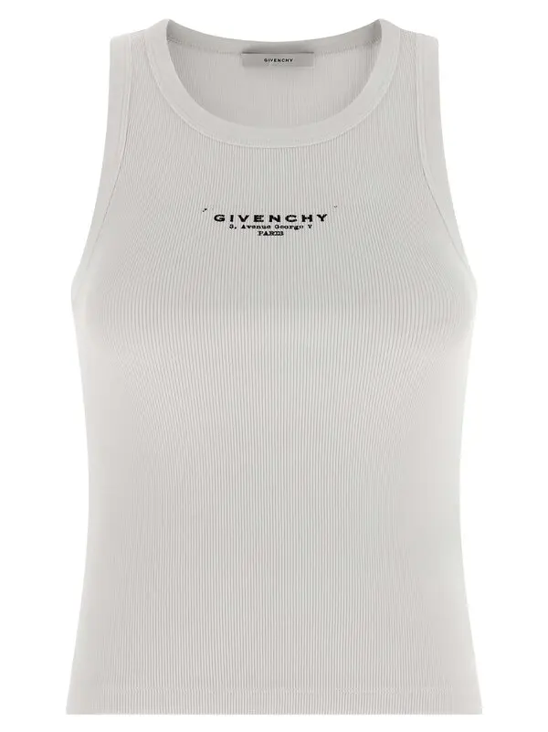 Givenchy Logo Top - White
