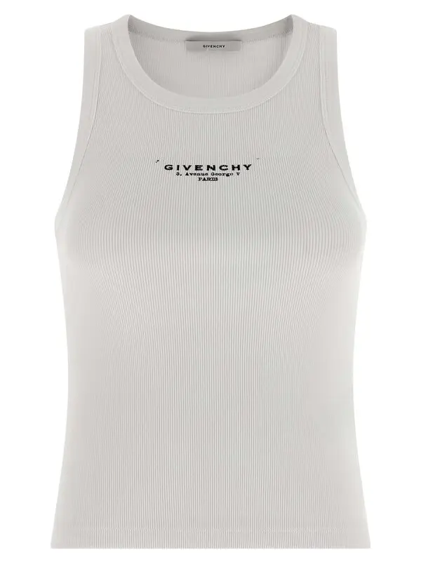 Givenchy Logo Top - White