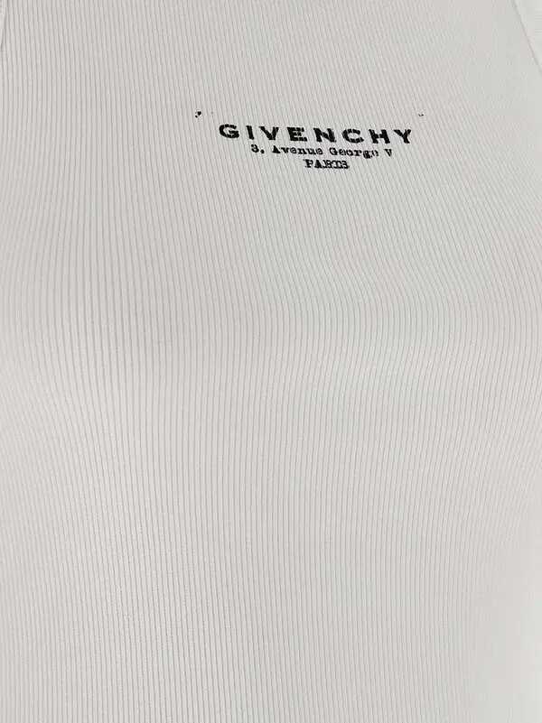 Givenchy Logo Top - White