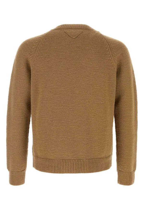 Prada Biscuit Wool Sweater