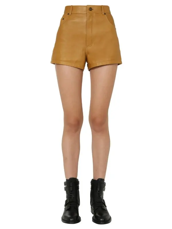 Saint Laurent High Waist Shorts