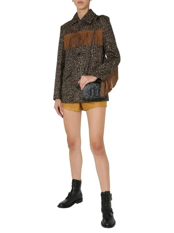 Saint Laurent High Waist Shorts