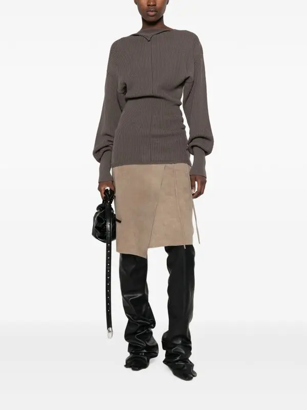 Rick Owens Wool V-necked Sweater