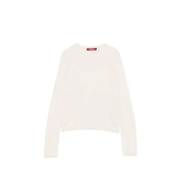 Max Mara Neutrals Tops T-shirts & Jerseys - Cream
