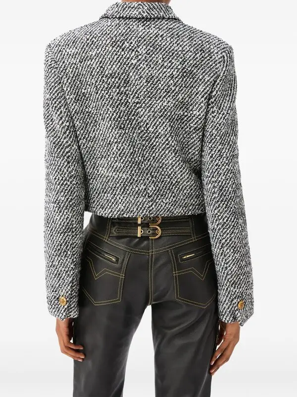 Versace Bouclé Wool Jacket