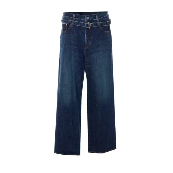 Sacai Wide Denim Pants