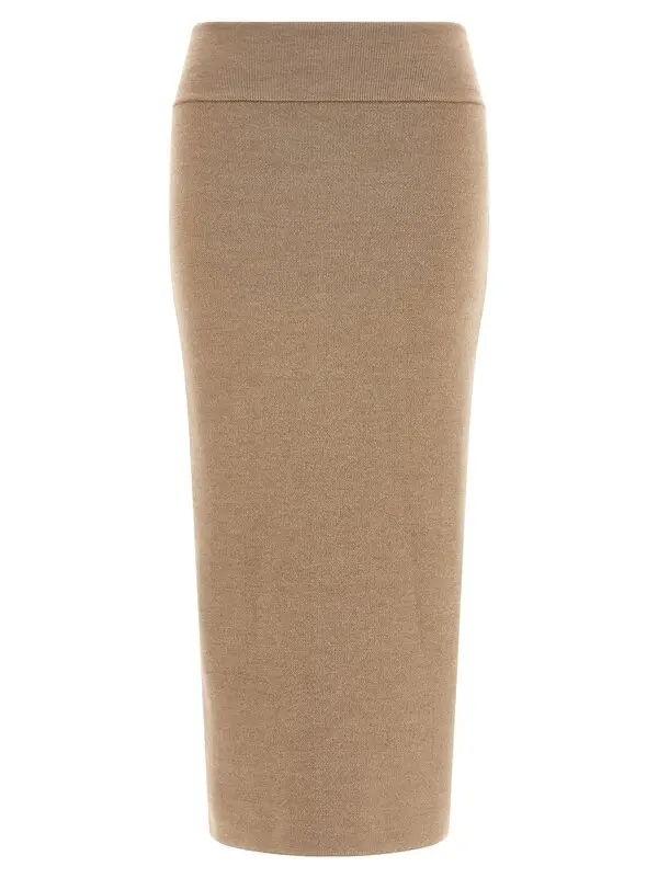 Jacquemus La Jupe Maille Doppio' Skirt