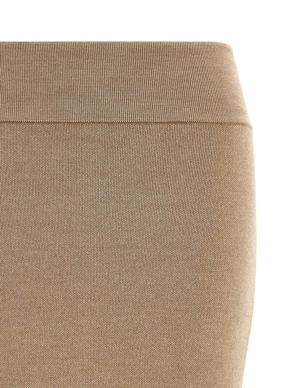 Jacquemus La Jupe Maille Doppio' Skirt