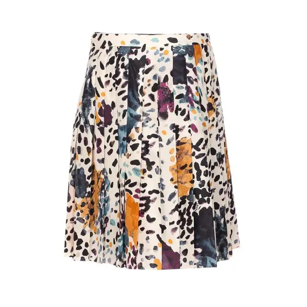 Fendi Falena Print Skirt