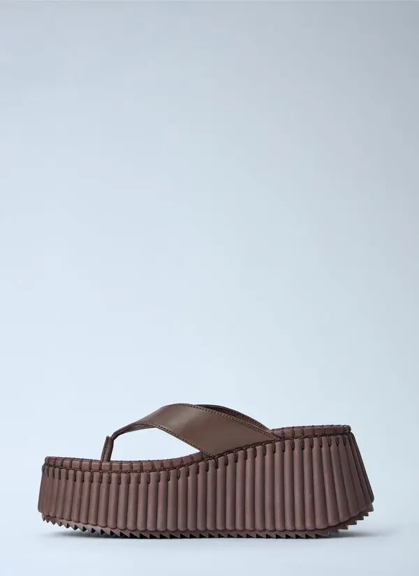 Chloé Nama Wedge Sandals